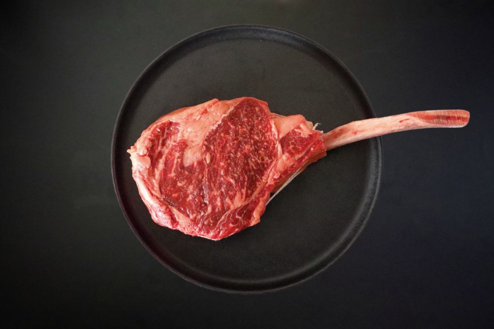Halal Tom Hixson Wagyu Tomahawk Steak